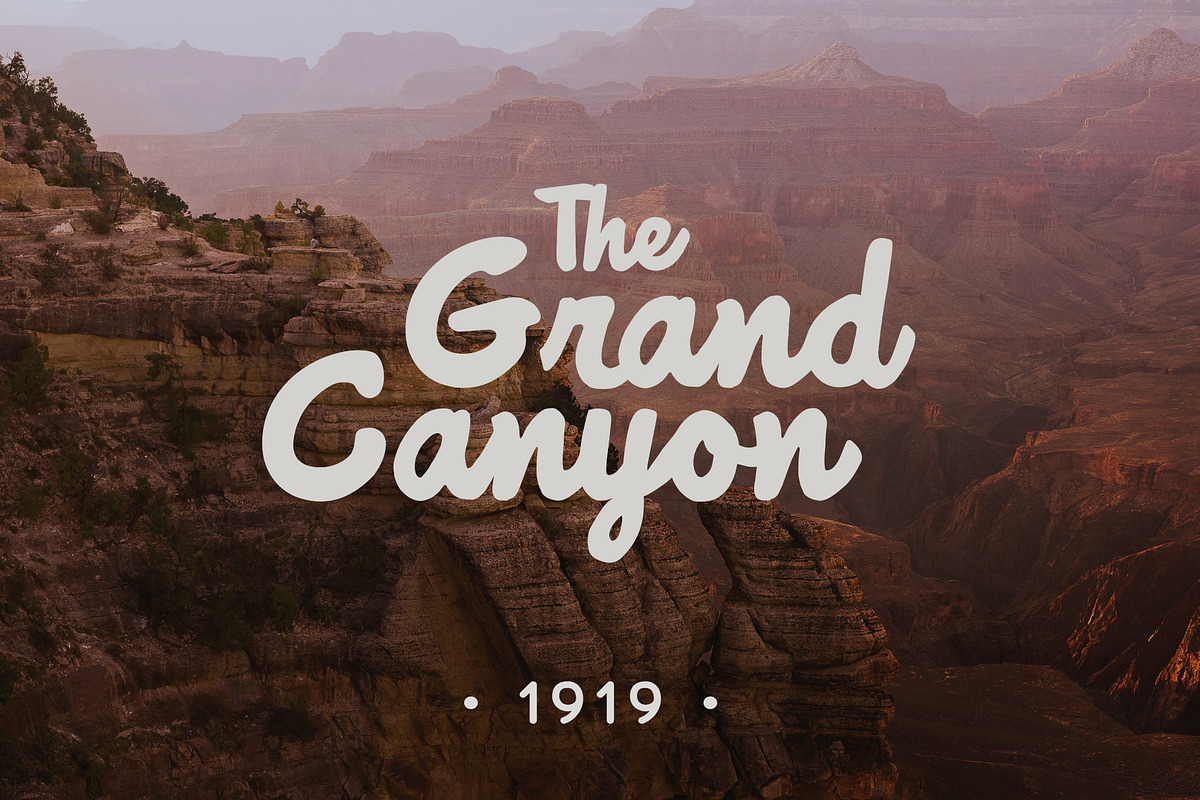 National Forest Font Duo, a Script Font by Rachel Kick