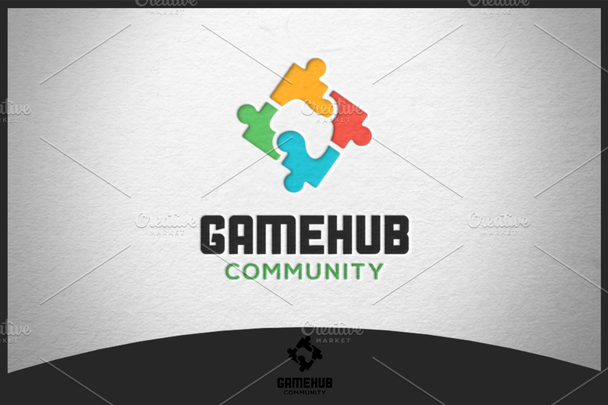 Gamehub Logo, a Branding & Logo Template by Scredeck