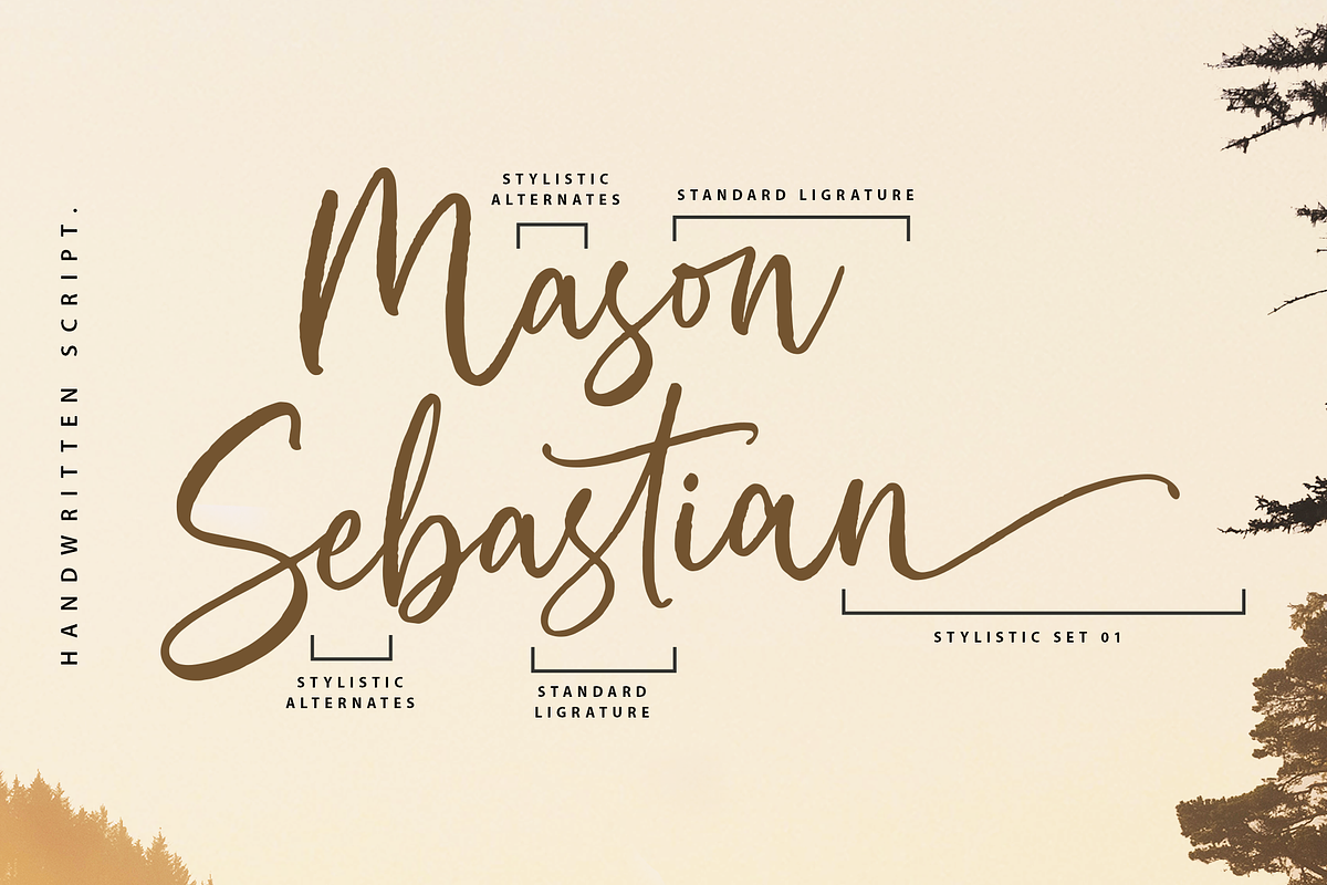 Breathing Fresh Script, a Script Font by sizimon