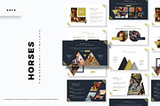 Horses - Powerpoint Template, a Presentation Template by AQR Studio ...