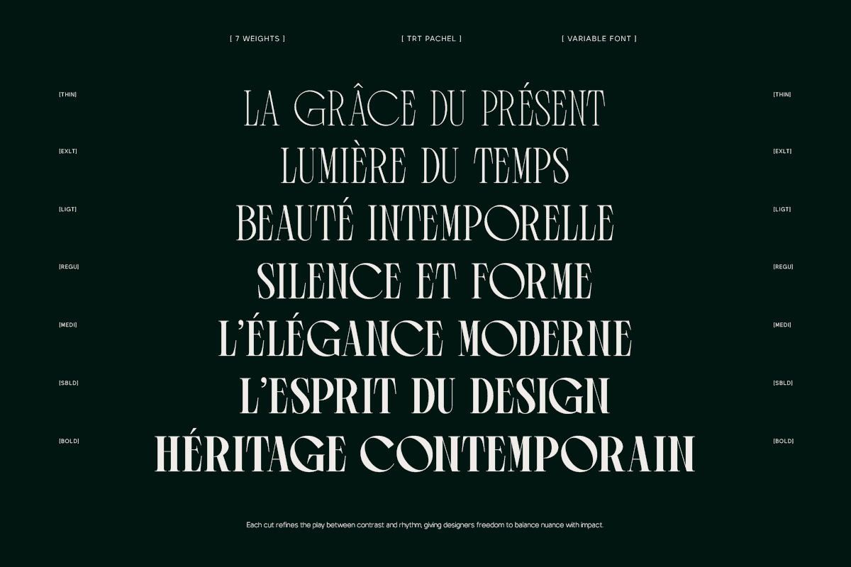 Pachel Luxury Editorial Serif