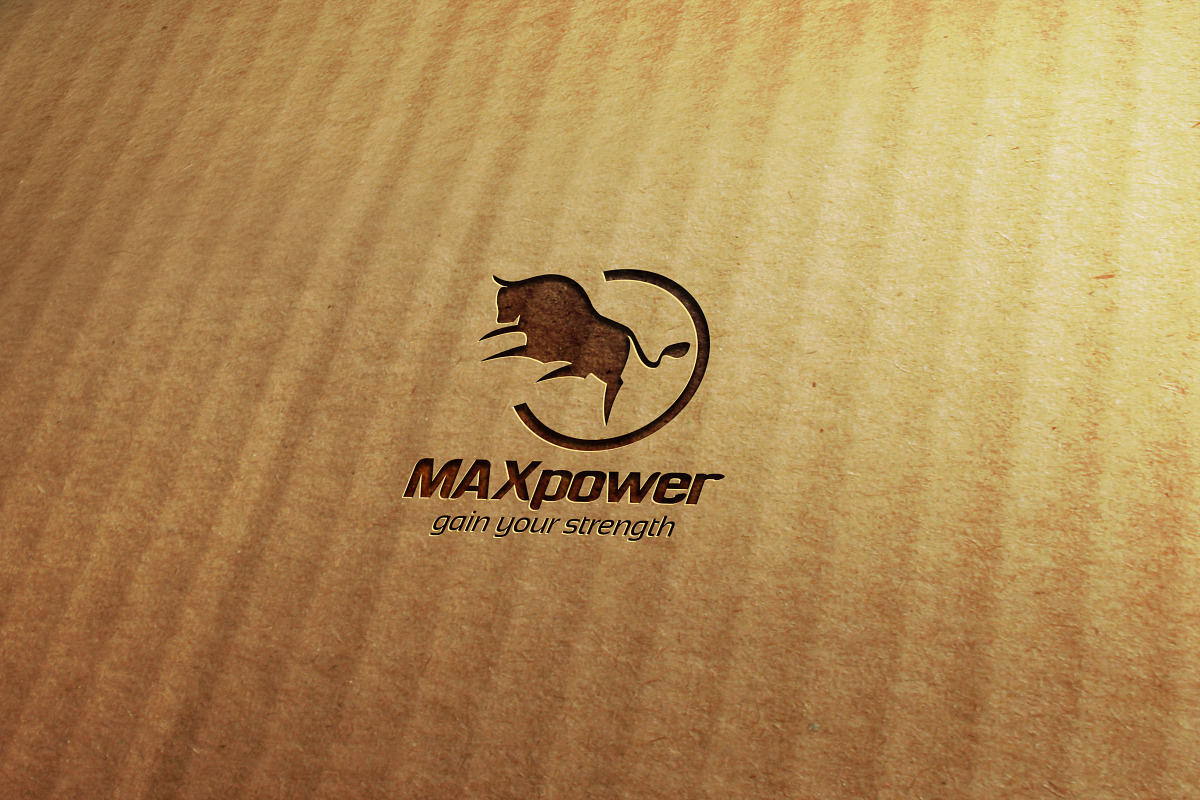 Max Power Logo Template, a Branding & Logo Template by GladicMonster