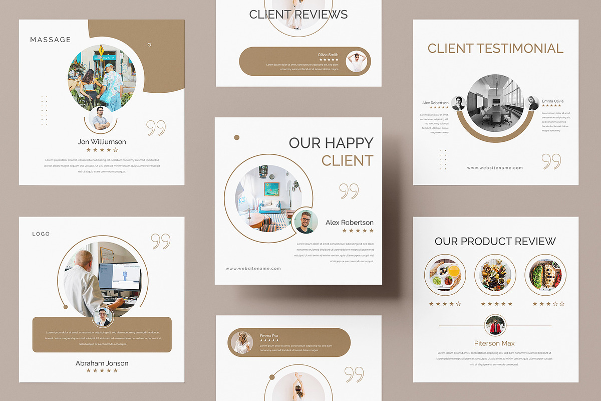 Customer Review Social Media Post