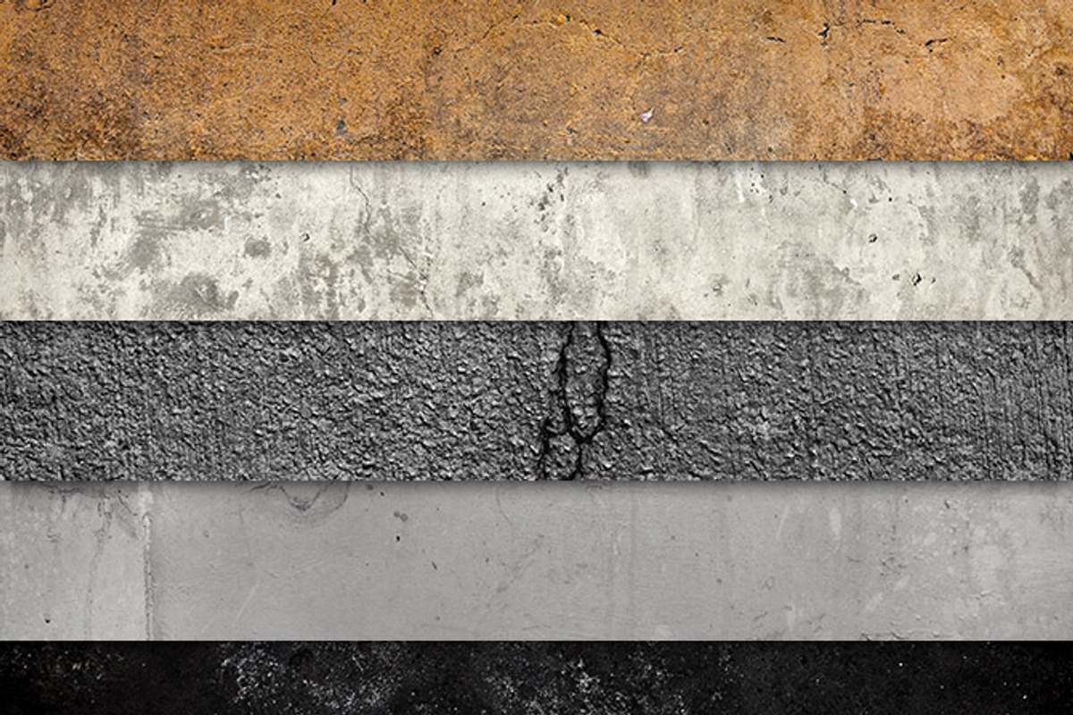 Concrete and Cement Textures Pack 1, a Texture Graphic by Design Panoply