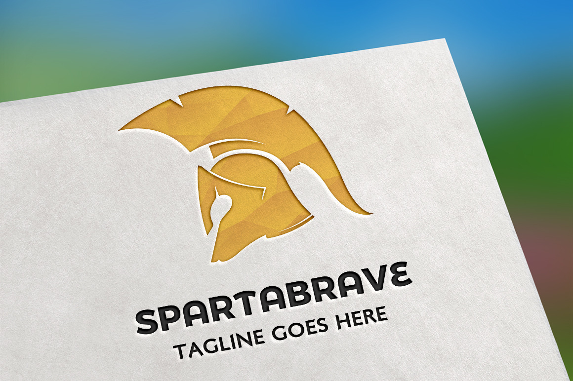 Spartabrave Logo, a Branding & Logo Template by Design_Planet
