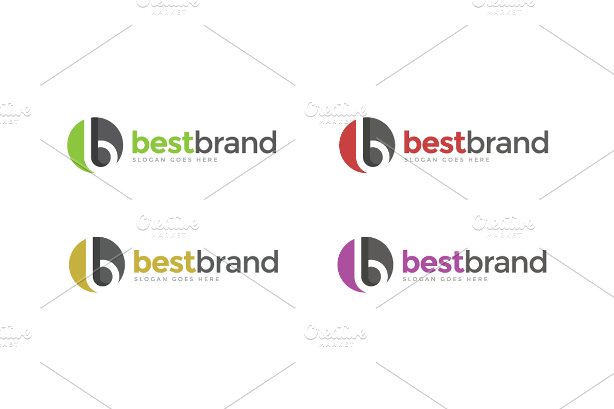 Best Brand Letter B Logo, a Branding & Logo Template by LogoLabs
