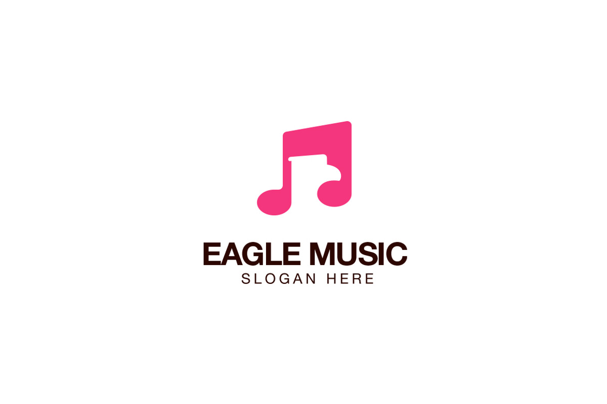 Eagle Music Logo, a Branding & Logo Template by CAIRON CREATIVESTUDIO