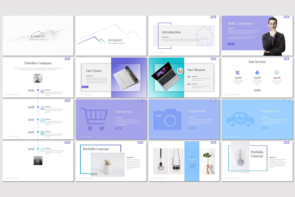 Everest - Powerpoint Template, a Presentation Template by inspirasign ...