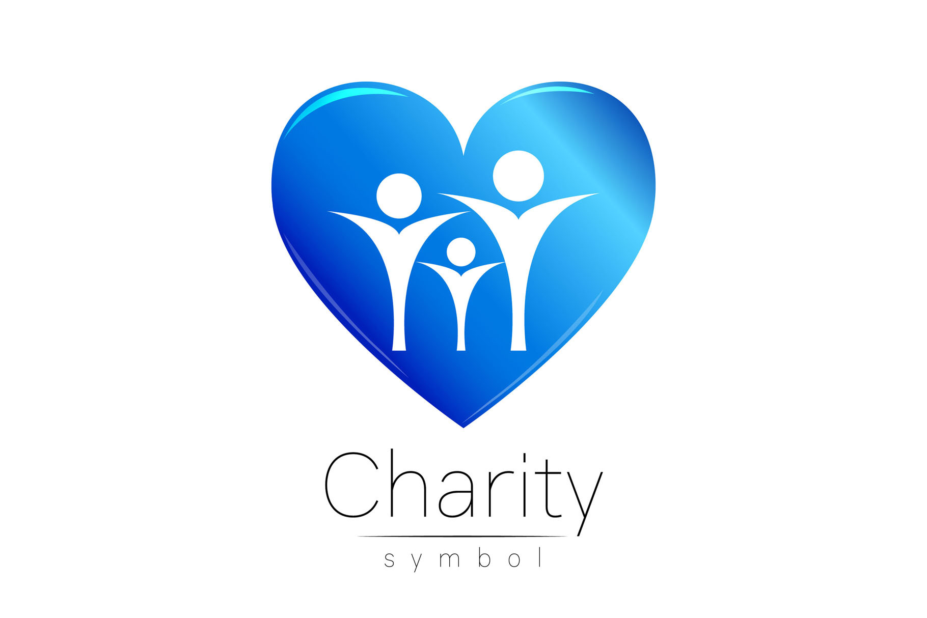 Symbol of Charity. Logo, a Branding & Logo Template by Wittmann ...