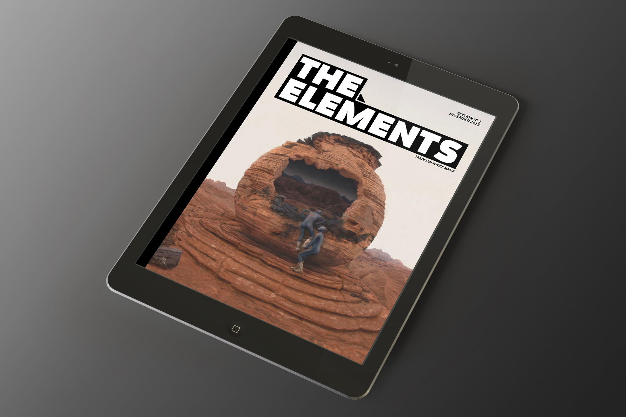 The Elements Tablet Magazine, a Magazine Template by Luuqas Design