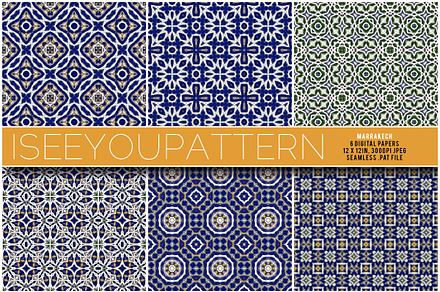 iseeyoupattern Puglia, a Pattern Graphic by ISEEYOUPATTERN