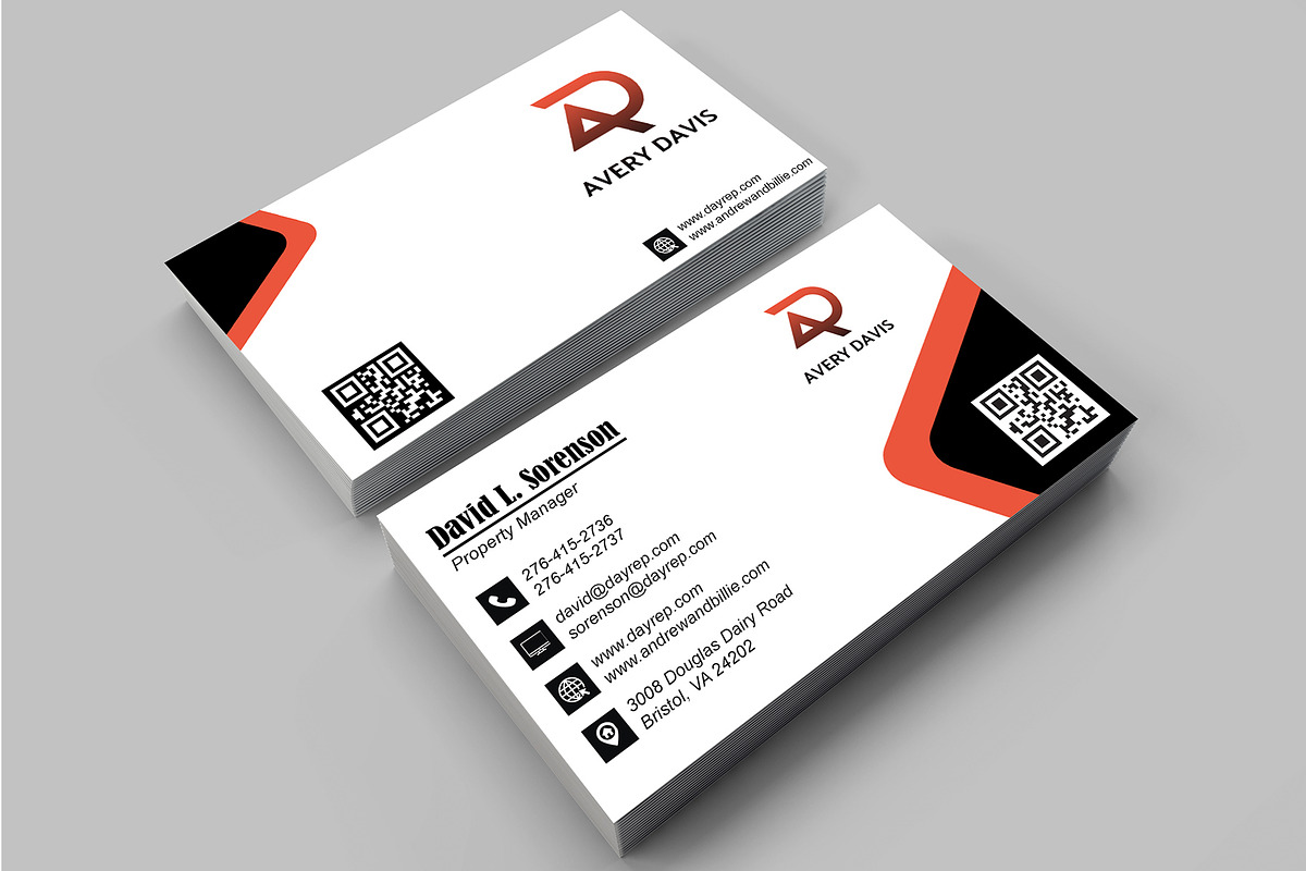 Minimal Premium Clean Card PSD