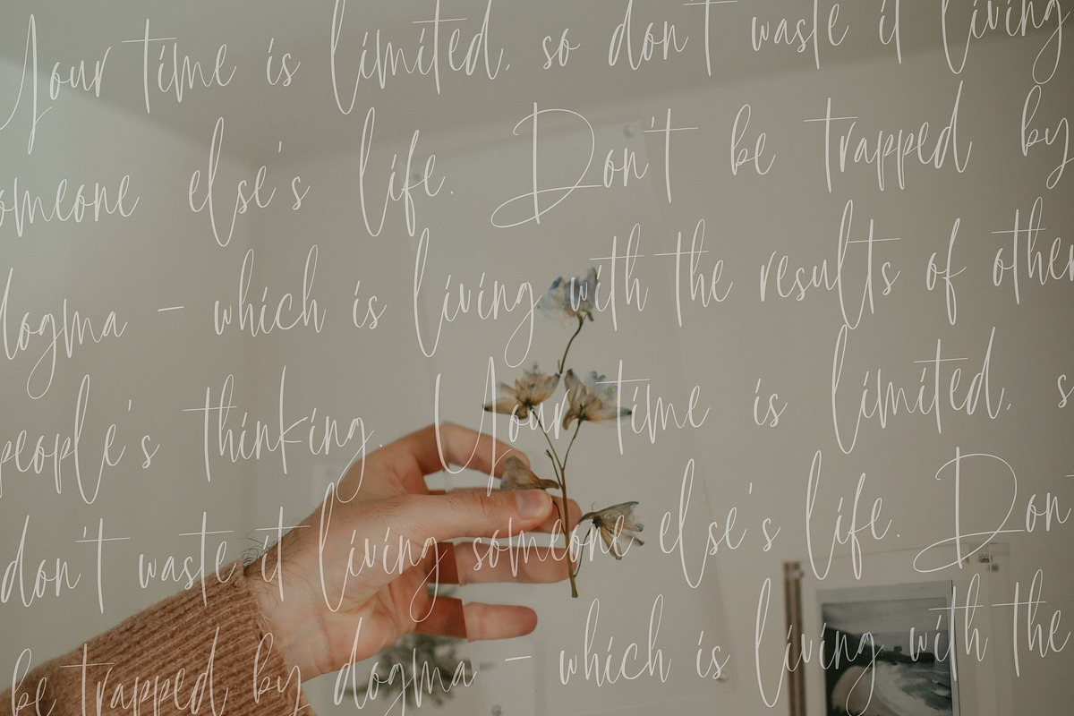 Agathe Handwritten Script | Creative Market