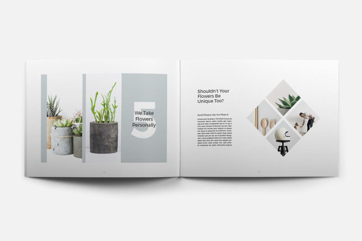 Rigel Brochure Template, a Brochure Template by SlideStation