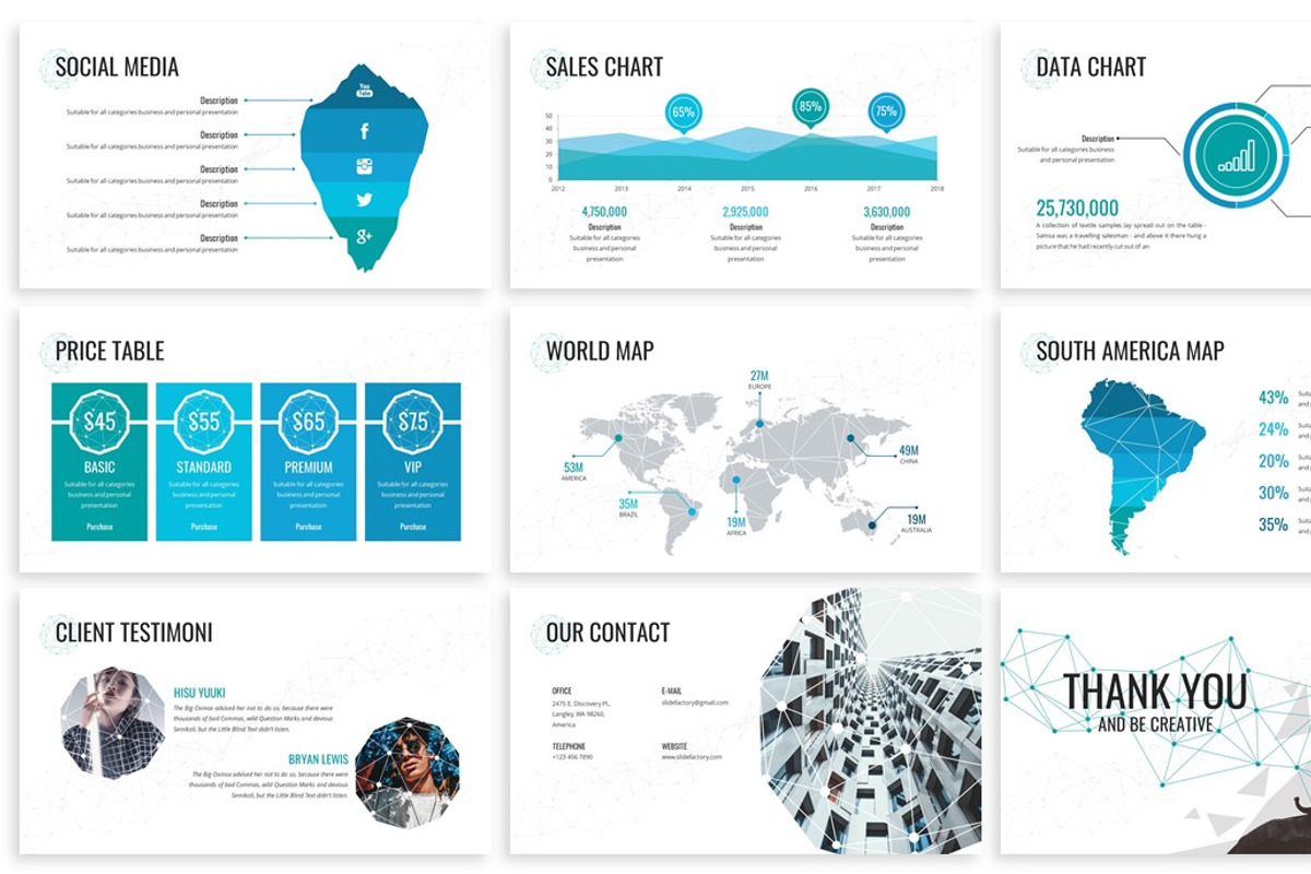 Nexus - Powerpoint Template, a Presentation Template by SlideFactory