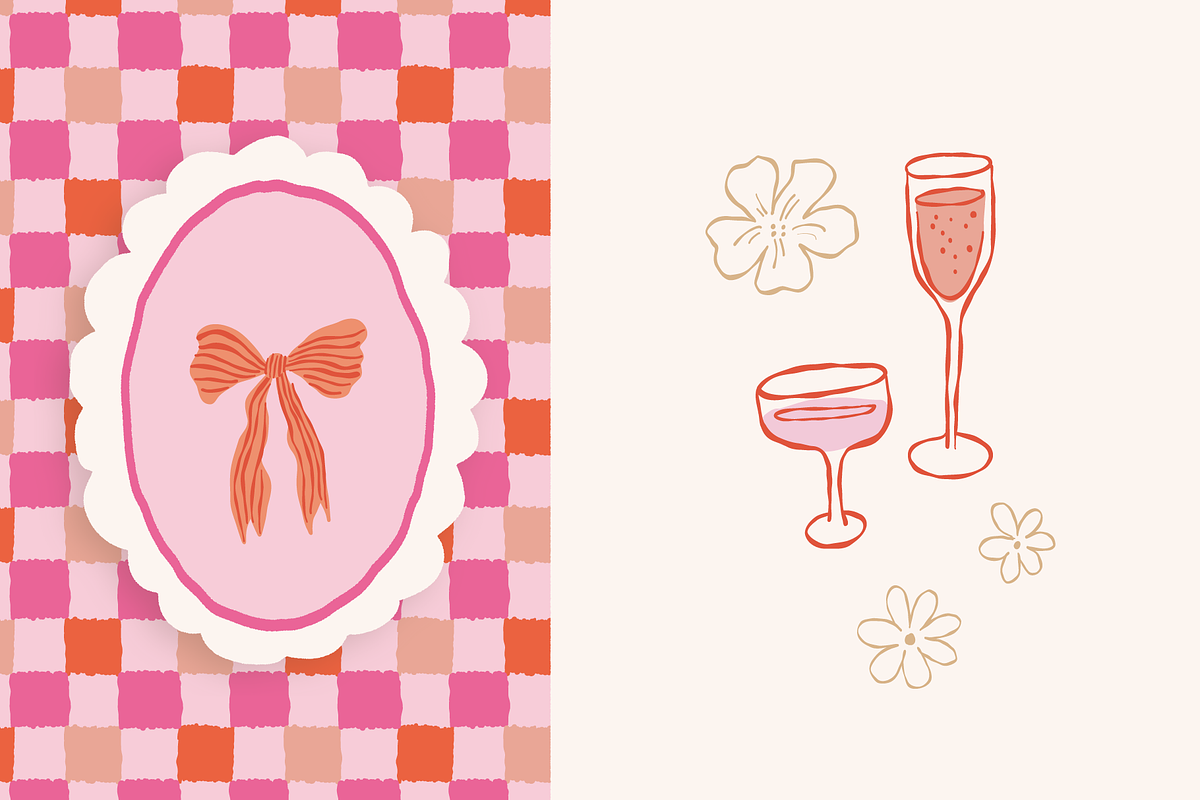 Festive Joy, patterns & illustration, a Pattern Graphic by venimo