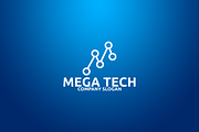 Mega Tech Logo, a Branding & Logo Template by Brandlogo | Creative Market