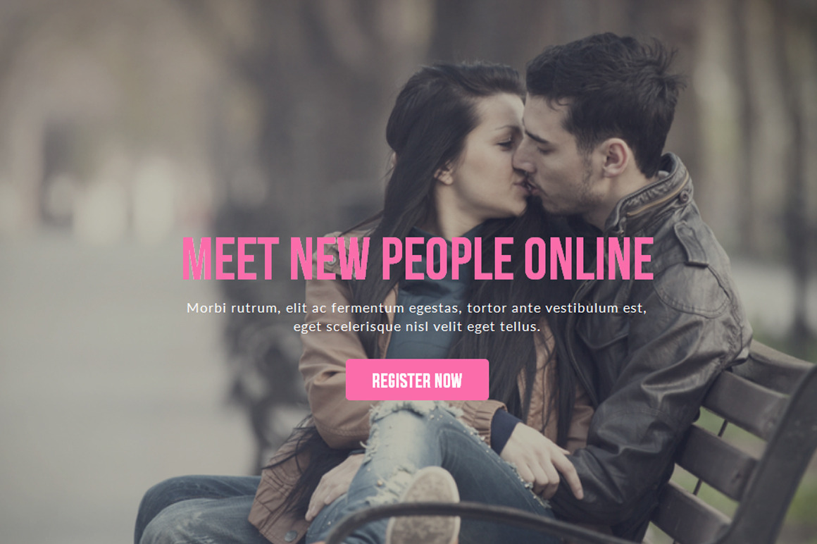 Love Muse Dating Site Template, a Landing Page Template by Creative ...