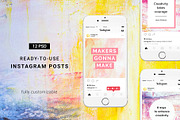 Creative Textures, a Social Media Template by Social Templates