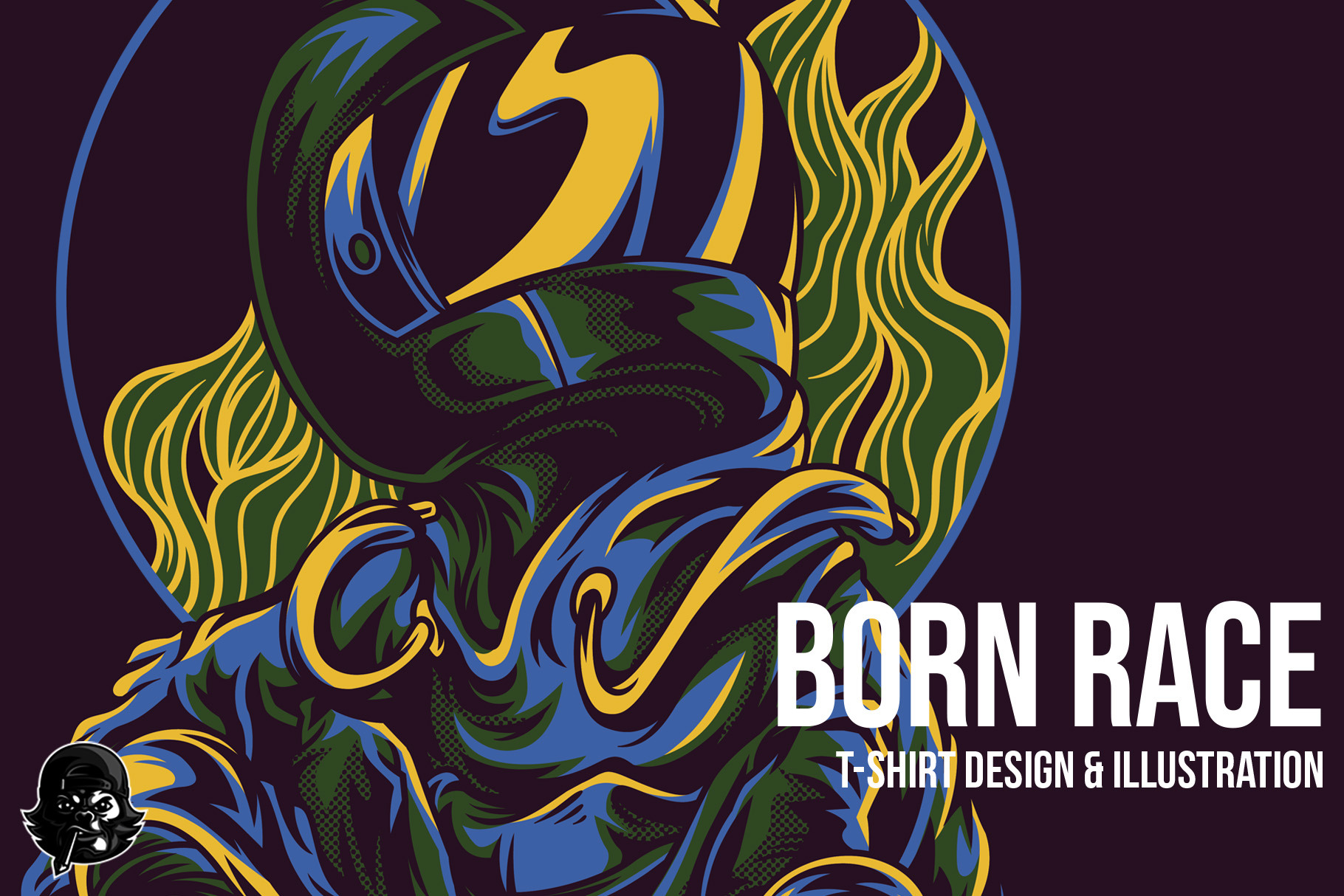 Born Race Illustration, an Illustration by badsyxn
