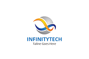 Infinity Tech Logo, a Branding & Logo Template by Sajida Salim