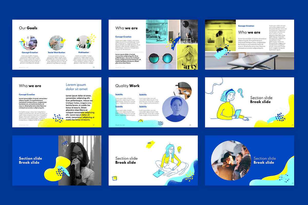Doodle Illustration - PowerPoint, a Presentation Template by chio ...