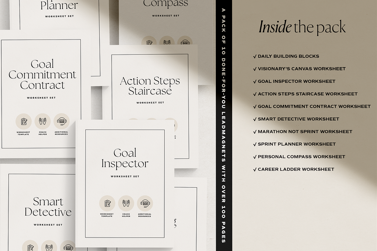 Goal Setting Lead Magnet Pack,