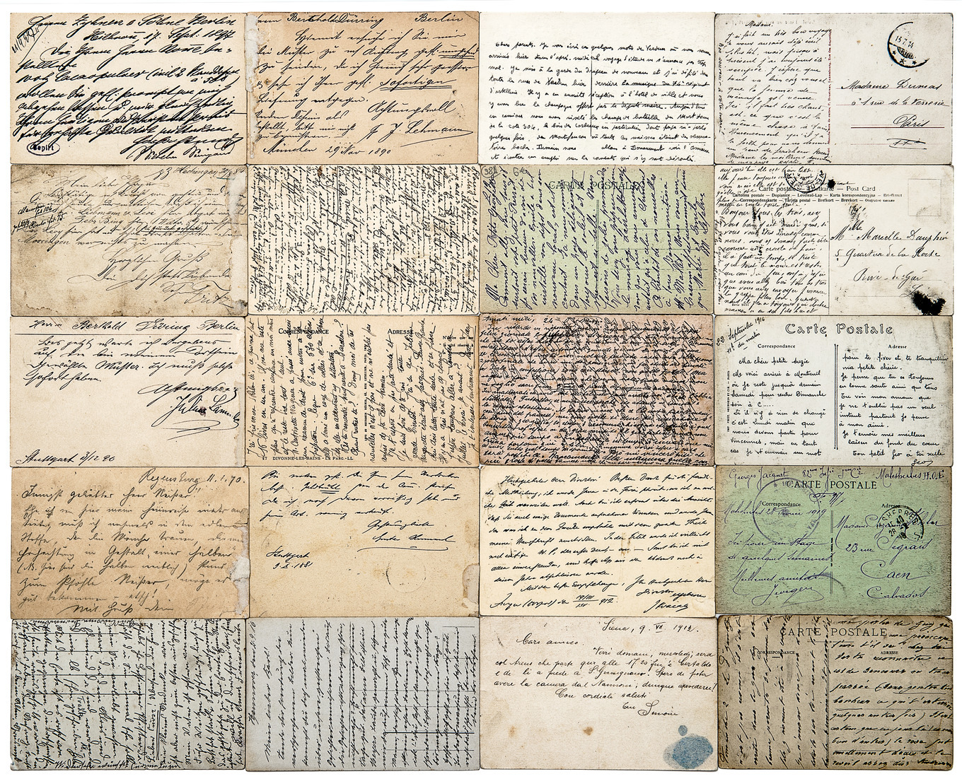 Antique postcards. Old letters, an Arts & Entertainment Photo by ...