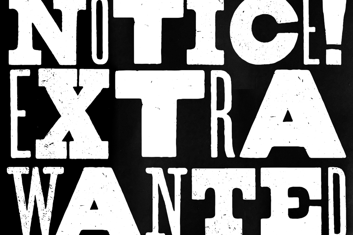 Calamity, a Font by Andrew Hochradel