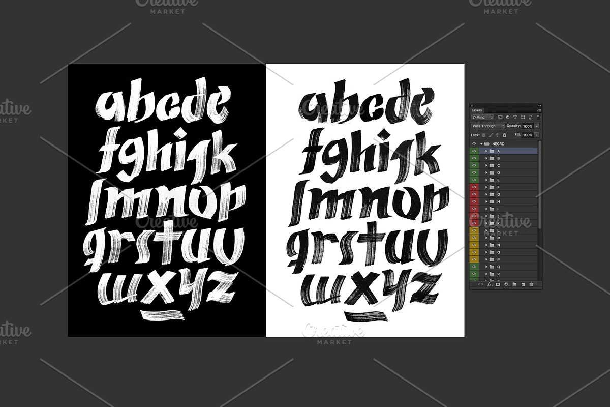 Zeyk Brush Font & Typeface, a Script Font by JotaPe / JNP Studio