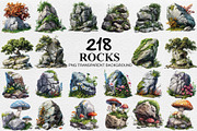 Stone Rocks Clipart, an Object Illustration by DevantCreate