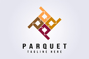 Parquet logo vector illustration, a Branding & Logo Template by Lodzrov
