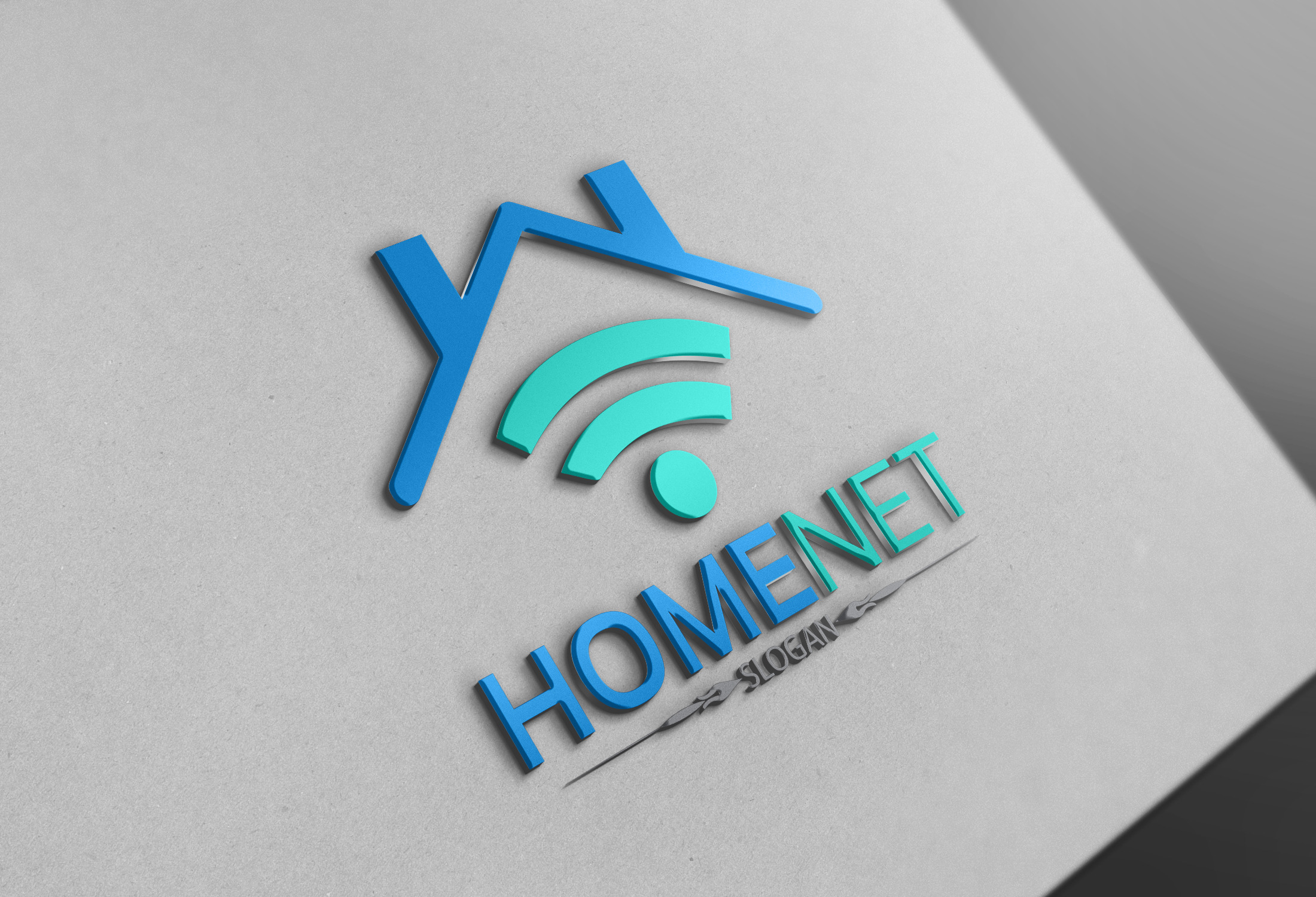 Home Network Logo | Branding & Logo Templates ~ Creative Market