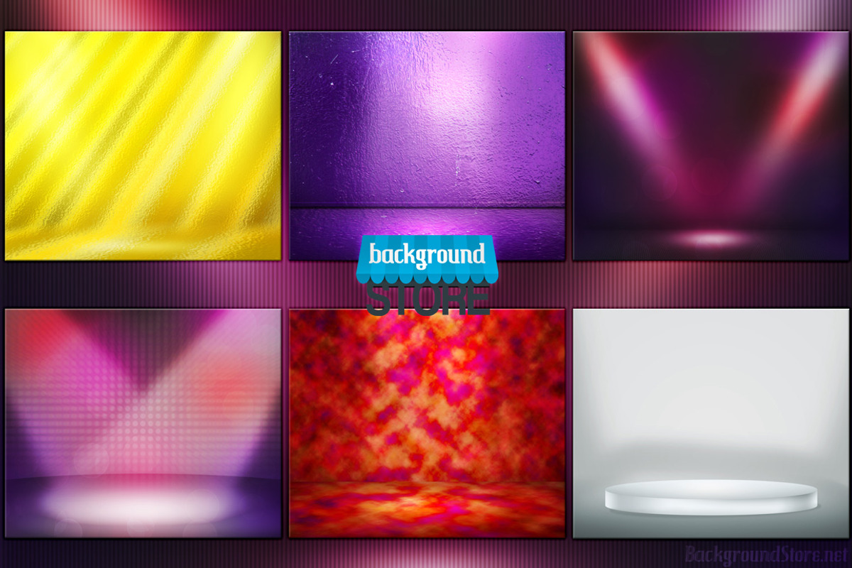 Spotlight Backdrops Bundle, a Texture Graphic by Backgrounds Store