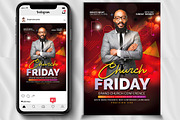 Church Friday Poster, a Flyer Template by Design Up