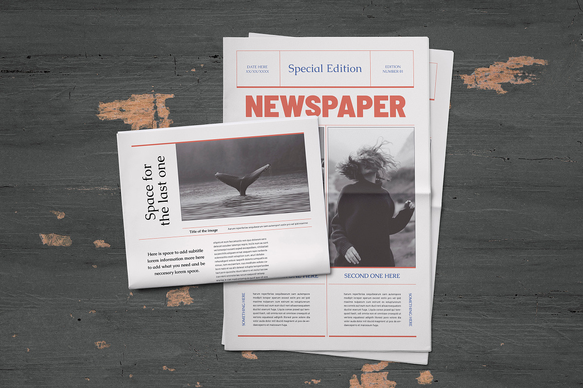 News Tabloid Indesign Template, a Magazine Template by Luuqas Design