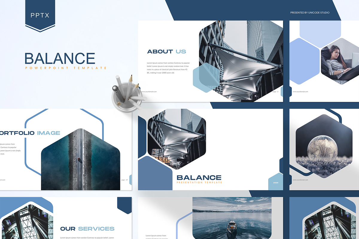 Balance - Powerpoint Template, a Presentation Template by UnicodeID