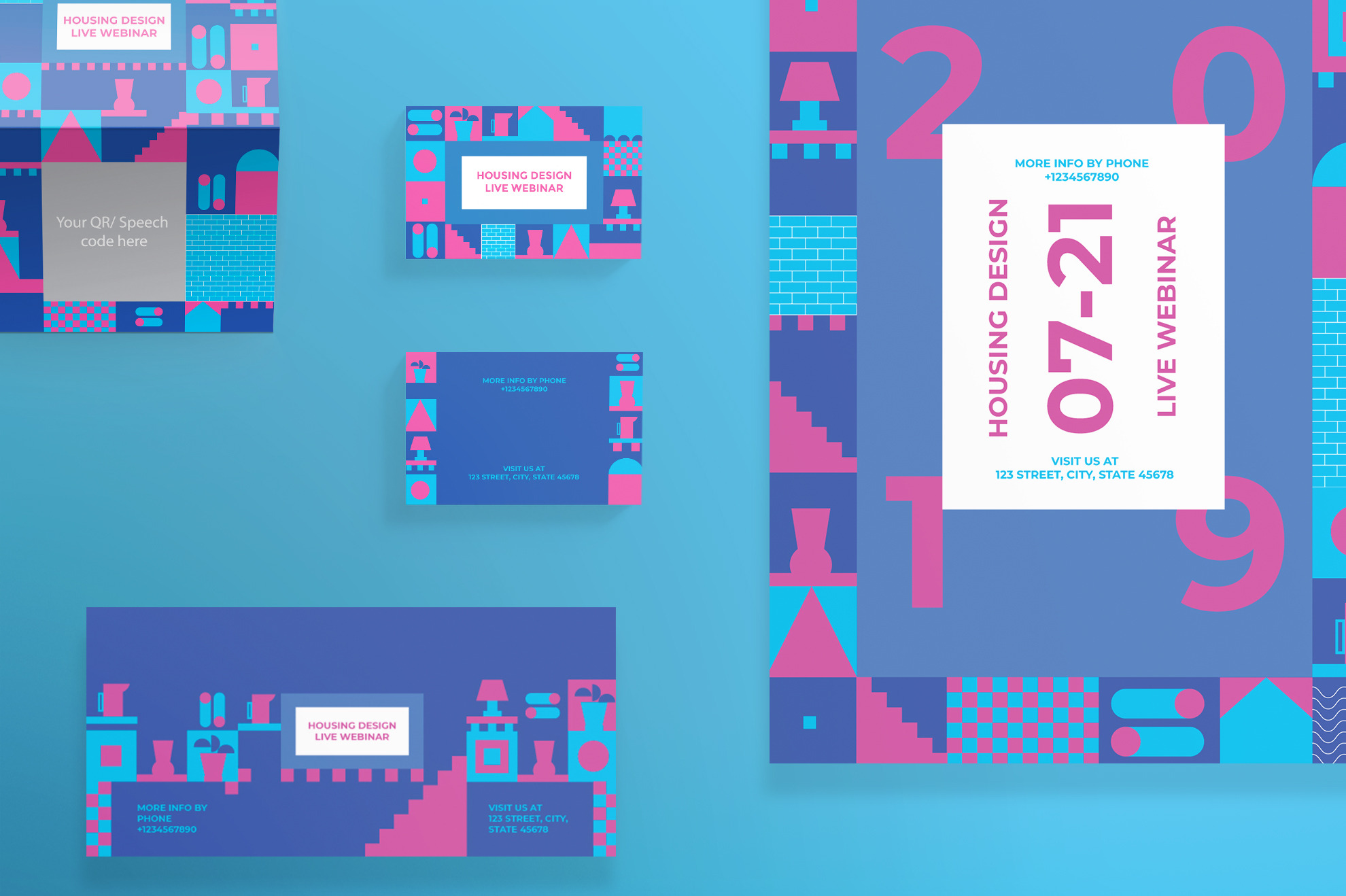 Print Pack | Housing Design, a Poster Template by Amber Graphics ...