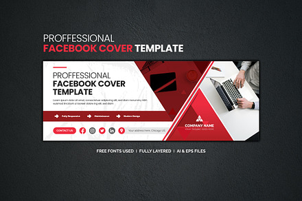 Facebook Cover, a Social Media Template by Curve Design