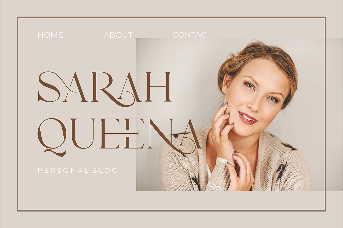 Kiran Serif Font By Dylla Studio | Creative Market