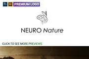 Neuro Nature Brain Logo, a Branding & Logo Template by Graphicspixel