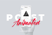 09-ANIMATED Minimal Instagram Post, a Social Media Template by TemplateZuu