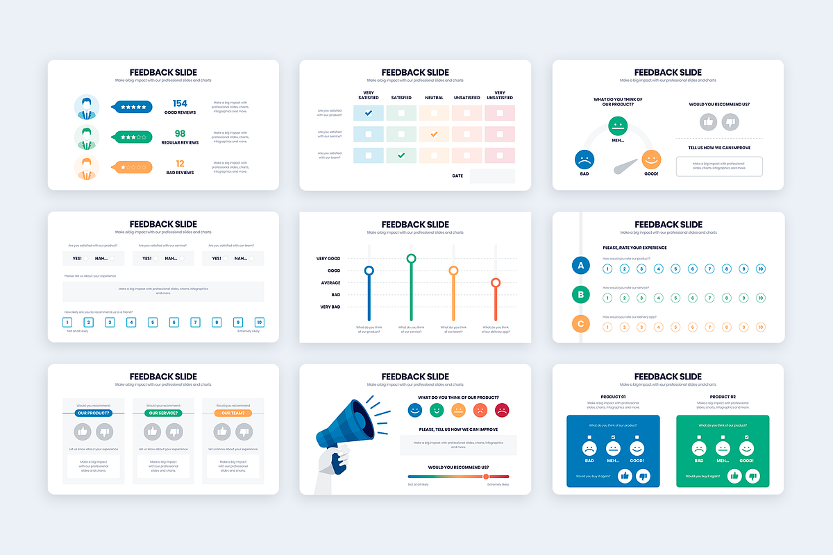 Feedback Powerpoint Templates, a Presentation Template by Slidesmash