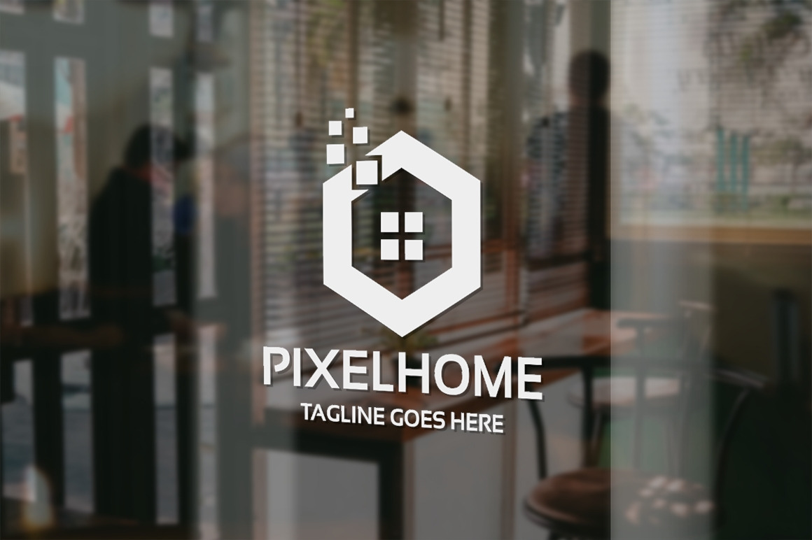 Pixel Home Logo, a Branding & Logo Template by Design_Planet