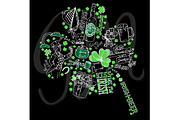 Shamrock St. Patrick's Day clover, a Decorative Illustration by ...