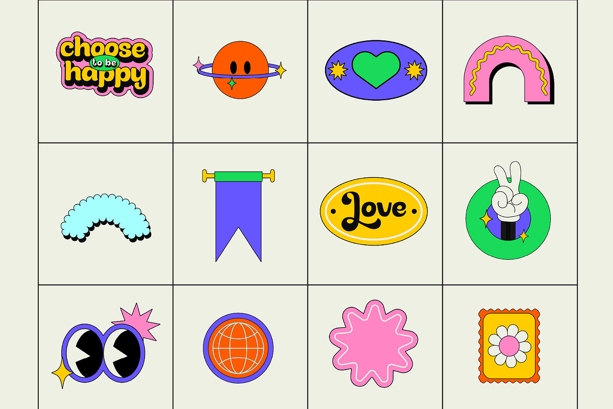 Revival Retro Sticker