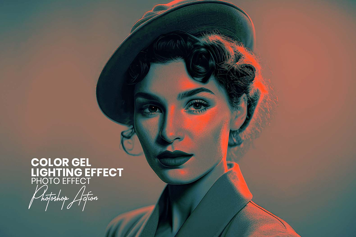 Color Gel Lighting Effect Photo