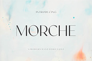 Morche Sans Serif Font By Dylla Studio