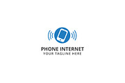 Phone Internet Logo Template, a Branding & Logo Template by Logo20