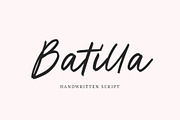 Batilla cute handwritten font, a Script Font by supfonts | Creative Market